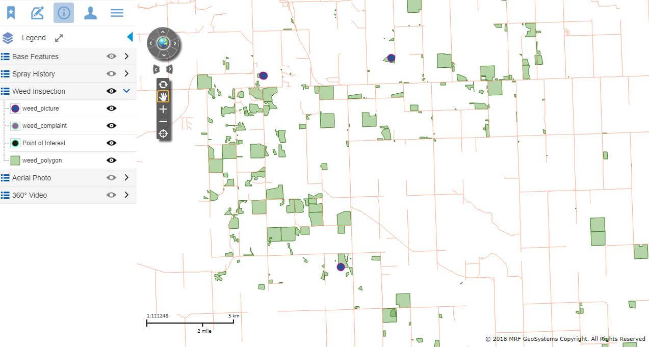 MRF Geosystems Corporation - Weed Inspection